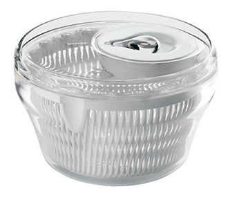 Guzzini Kitchen Active Design, Salatschlüder - Transparent, Ø22 x h14 cm - 16910000, 8.7 x 5.5h