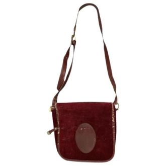 Cartier Sac bandouli&egrave;re en cuir Pre-owned - Femme - Pre-owned - Rouge - Taille: ONE Size