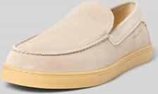 Marc O'Polo Loafer aus echtem Veloursleder Modell KARO 6B