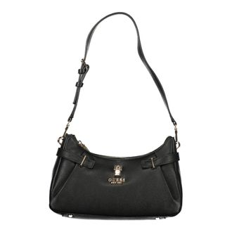 Guess Femme, Sacs, Noir, Taille: ONE Size Sac bandouli&egrave;re Yesba