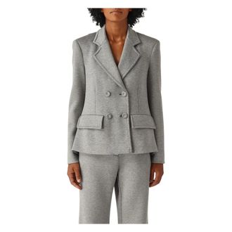 Meimeij Femme, Vestes, Gris, Taille: 40 FR M5Fd21 Blazer