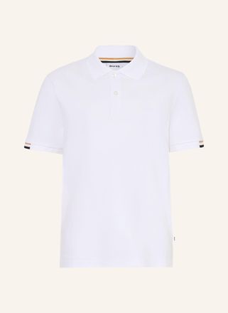 HUGO BOSS Piqu&eacute;-Poloshirt weiss