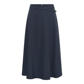 Kaffe Midirock - - Skirts - Damen - Grau - XS