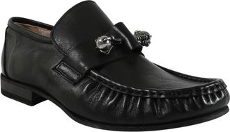 John Richmond Homme, Chaussures, Noir, Taille: 42 EU Mocassin avec d&eacute;tail distinctif