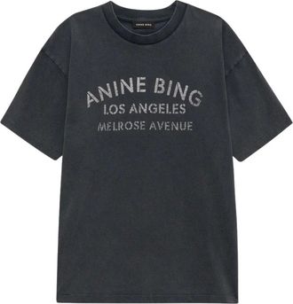 Anine Bing Femme, Tops, Noir, Taille: 40 FR Cade Tee