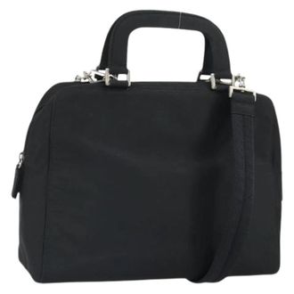 Prada Pre-owned Vintage Nylon Handtasche - - Pre-owned - Damen - Schwarzk - ONE SIZE