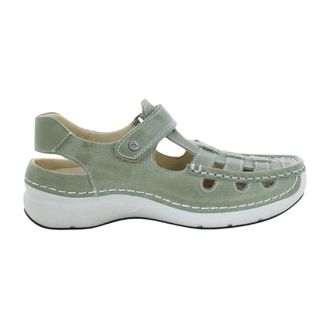 Wolky Femme, Chaussures, Vert, Taille: 40 EU Chaussures de femme Rolling Sun vertes