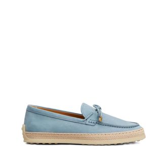 Tod's Braided-Trim Loafers - - Shoes - Damen - Blau - 40 EU