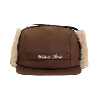 Walk In Paris Caps - Homme - Accessoires - Brun - Taille: 58 CM