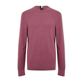 HUGO BOSS Ecaio-P Pullover f&uuml;r Herren, Jerseyware (Leuchtend Lila)