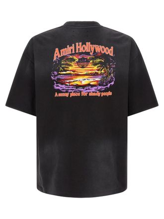 Amiri Hollywood T-Shirt - Black