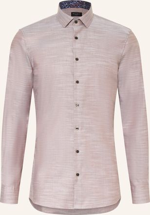Olymp Hemd Super Slim Fit braun