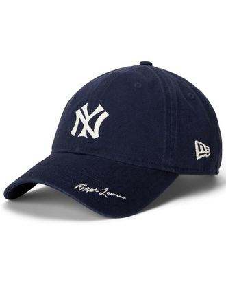 Ralph Lauren Cap aus Baumwolle mit New York Yankees-Stickerei in