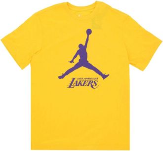 Nike Jordan Loslak Amarillo Tee Celebration - - Sport - Herren - Gelb - M