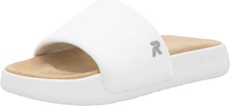 Rieker Herren Narooma U3250 Slide, Weiss, 42 EU