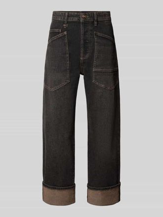 M.A.C Straight Fit Jeans aus Baumwoll-Mix