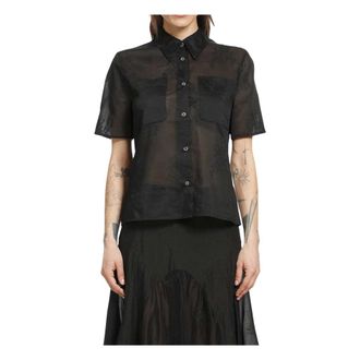 Our Legacy X-Ray Shirt - - Blouses & Shirts - Damen - Schwarzk - 2XS