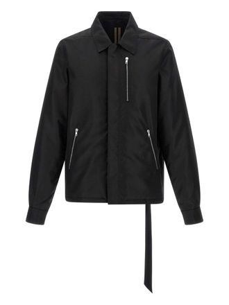 Rick Owens Concealed Zipper Jacket - Black