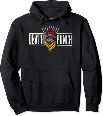 Five Finger Death Punch 5FDP - Sergeant Major Logo Pullover Hoodie