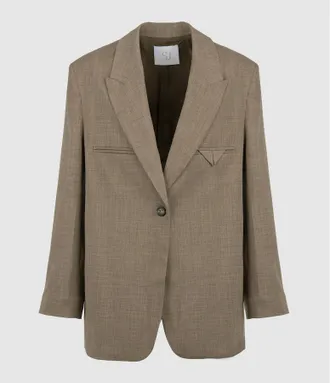 SU Designs Blazer Peak Lapel Sage Green