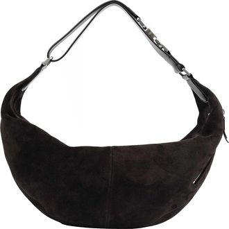 Christophe Lemaire Suede Quiver Clip Bag