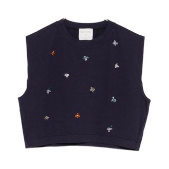 Forte_Forte Femme, Tops, Bleu, Taille: 40 FR Sleeveless Top