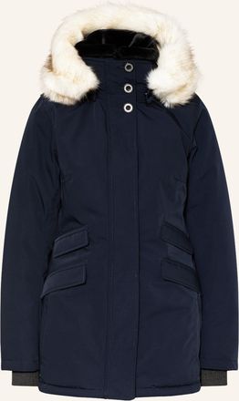 Wellensteyn Wellensteyn Jacke Enterprise Mit Abnehmbarem Kunstfell blau