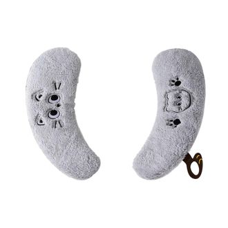 Generic Toilettensitzbezug,1 Paar Wiederverwendbare Warme Sitzauflagen - Badezimmer Toilettenbrillen-Warmer Weiche Auflage,F&uuml;r Kinder Senioren Erwachsene Wint