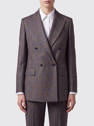Jacob Cohen Kurzer zweireihiger Blazer aus Tartan-Stoff mit steigendem Revers