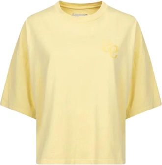 &Acirc;m&egrave; Femme, Tops, Jaune, Taille: 38 FR Eloise-A Boxy T Shirt
