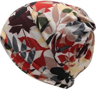 ZLYC Bonnet fin d&eacute;t&eacute; pour femme - Motif floral - L&eacute;ger, Feuilles jaunes, taille unique