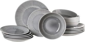 Ritzenhoff & Breker Tafelset Banda Grau, 18-teilig