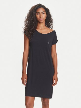 Emporio Armani Nachthemd EW000521 AF10889 UC001 Schwarz Regular Fit