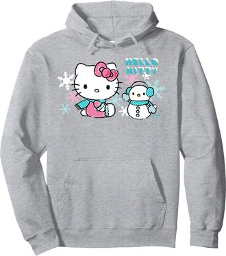 Hello Kitty Charmmy Winter Wonderland Sweet Cute XOX Classic Pullover Hoodie