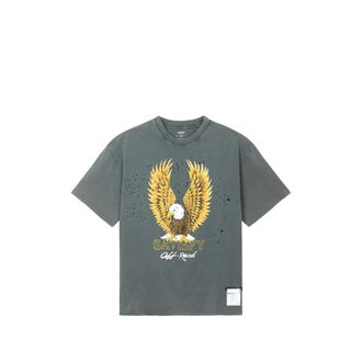 SATISFY Distressed Graphic-print T-shirt