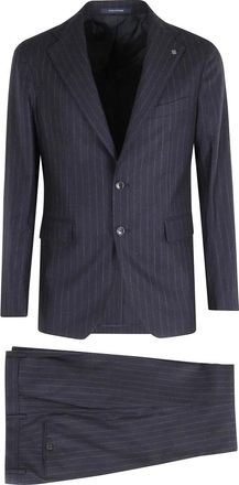 Tagliatore Herren, Anzüge, Blau, XLGröße