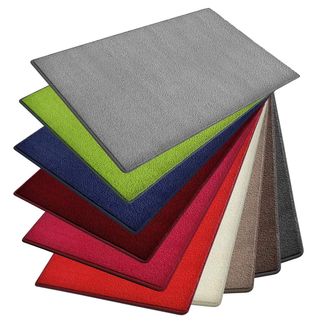 Casa Pura Teppich Noblesse | viele Größen | mit GUT-Siegel | flauschig getufteter Flor in modernen Farben | für Wohnzimmer, Schlafzimmer, Jugendzimmer (Silber g