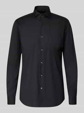 HUGO BOSS Slim Fit Business-Hemd mit Stretch-Anteil Modell Hank Hai