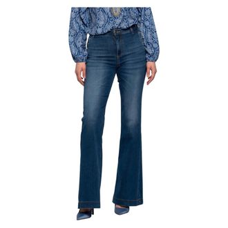 Kocca High-Waist Denim- und Baumwollhosen - - Jeans - Damen - Blau - W25