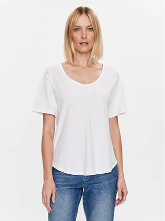 Benetton United Colors Of Benetton T-Shirt 3BVXD1033 Wei&szlig; Relaxed Fit