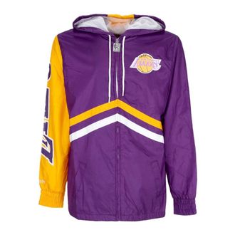 Mitchell & Ness NBA Lila Windbreaker Jacke - - Jackets - Herren - Lila - XL