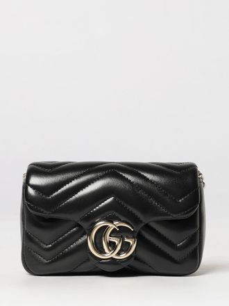 Gucci Mini sac &agrave; bandouli&egrave;re GG Marmont en nappa matelass&eacute;