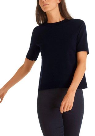 Marc Cain Rundhalspullover Collection Essential Premium Damenmode Pullover Rethink Together