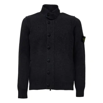 Stone Island Homme, Pulls, Gris, Taille: S Maglione bottoni Finezza 7