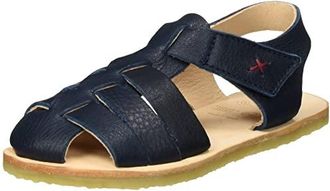 Pololo Garçon Unisex Kinder Sandale Ibiza Leder Blau, Bleu Clair, 32 EU