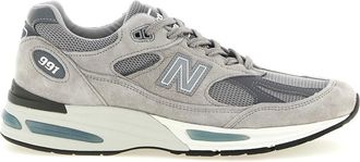 New Balance Homme, Chaussures, Gris, Taille: 44 1/2 EU Made in UK 991v2