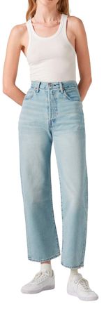 Levi's Damen Ribcage Straight Ankle 502 Taper B&T Greys, Middle Road, 30W / 31L