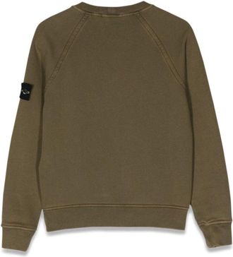 Stone Island Cotton Crewneck Sweatshirt - Green