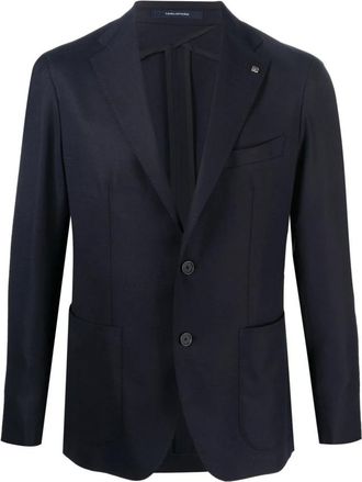 Tagliatore Homme, Vestes, Bleu, Taille: 3XL Hopsack Jacket