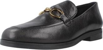 Geox D Cloridie B Moccasin pour Femme, Noir, 39 EU
